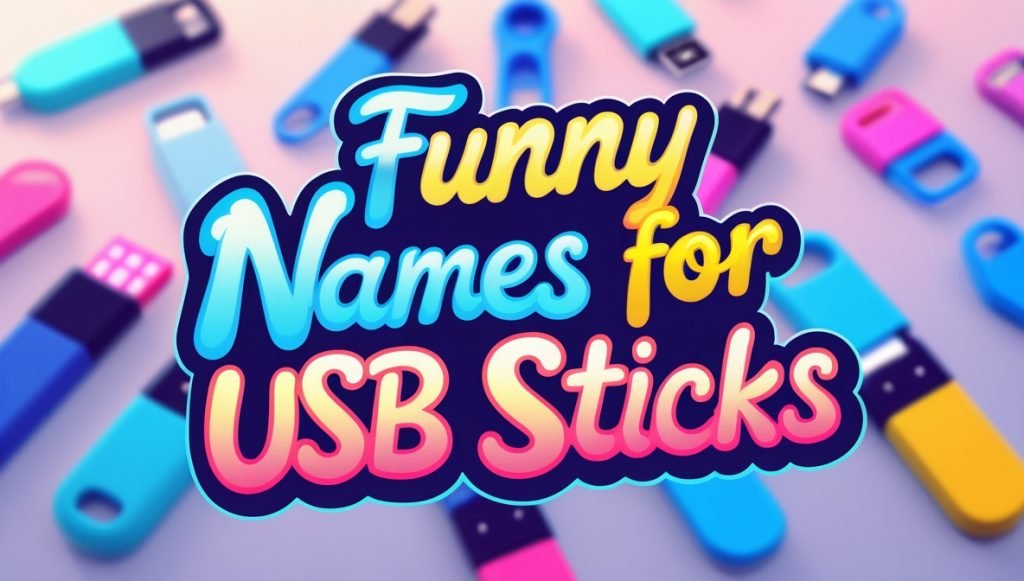 350+ Funny & Cool Names for USB Sticks in 2025