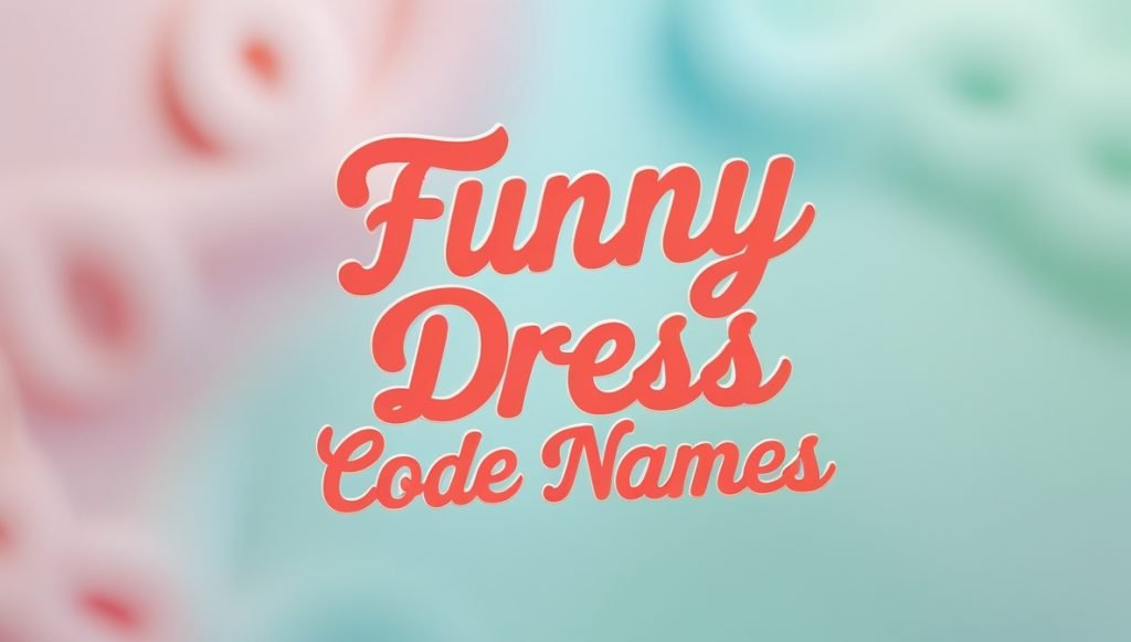 280+ Funny and Popular Dress Code Names in 2025