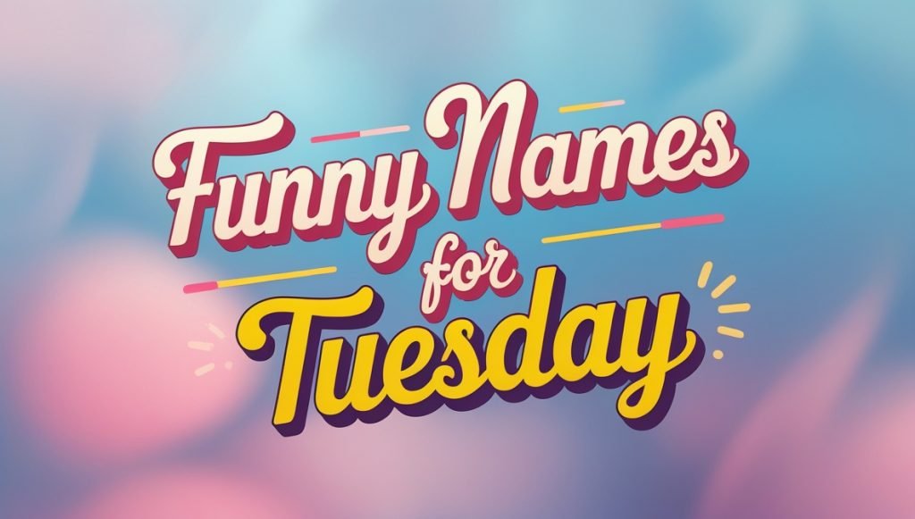 150+ Funny and Cool Names for Tuesday in 2025
