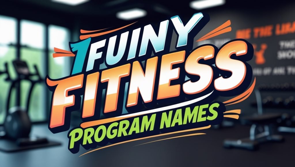 240+ Creative and Funny Fitness Program Names [2025]