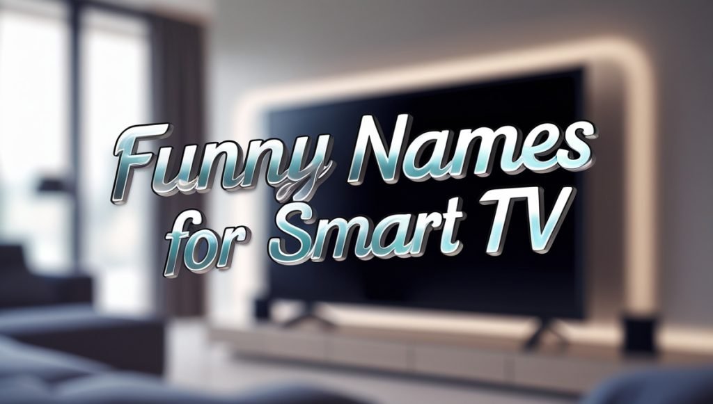 105+ Funny and Cool Names for Smart TV in 2025