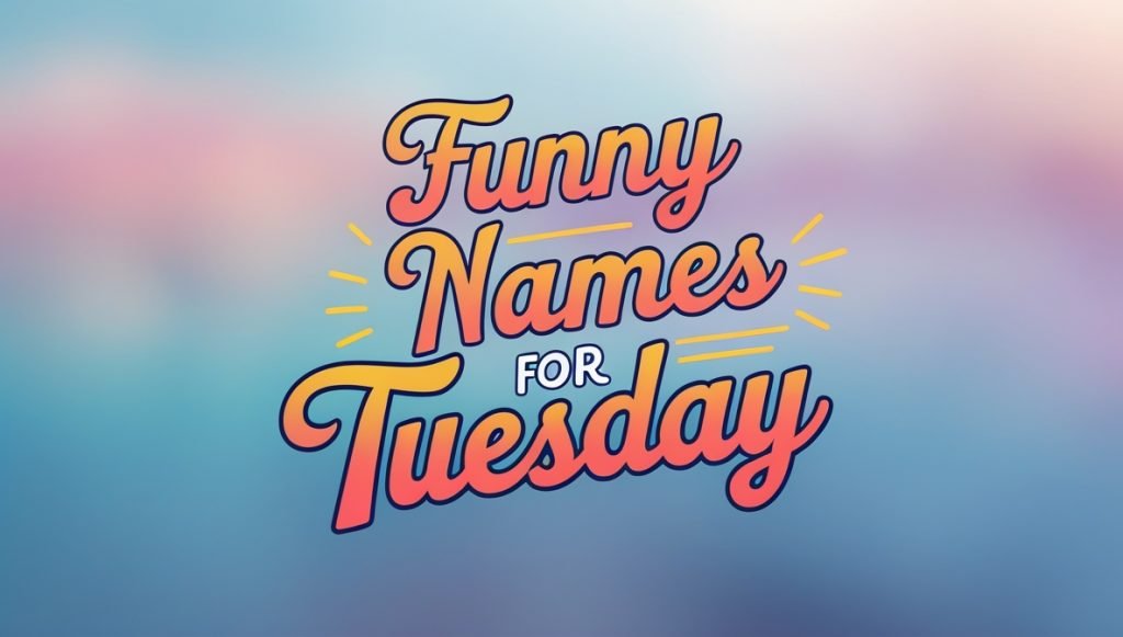 150+ Funny and Cool Names for Tuesday in 2025