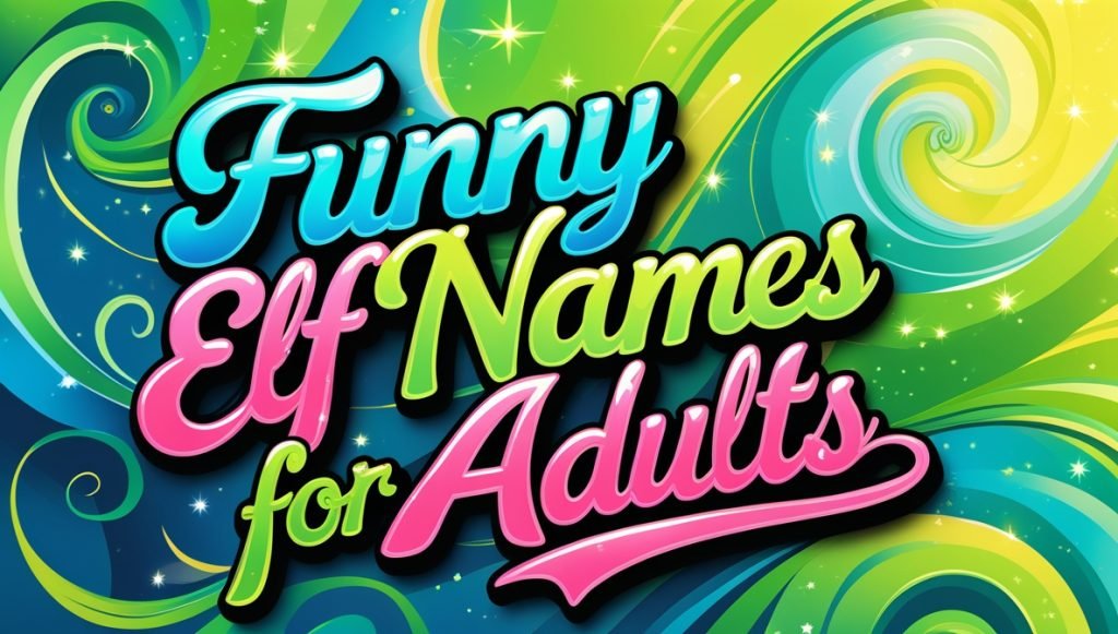300+ Funny Elf Names For Adults With Meanings