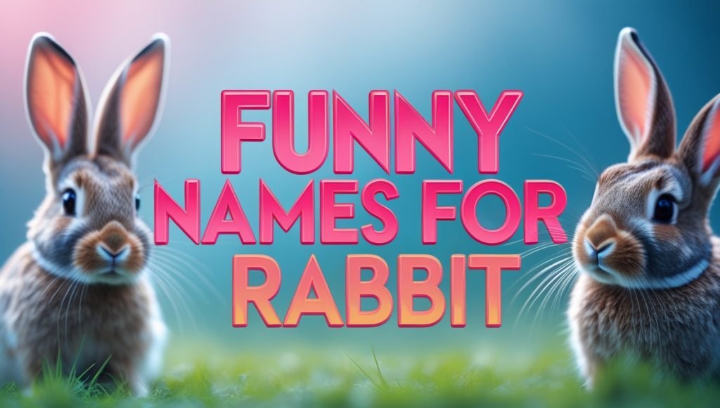 210+ Funny Names For Rabbit With Meanings [2025]